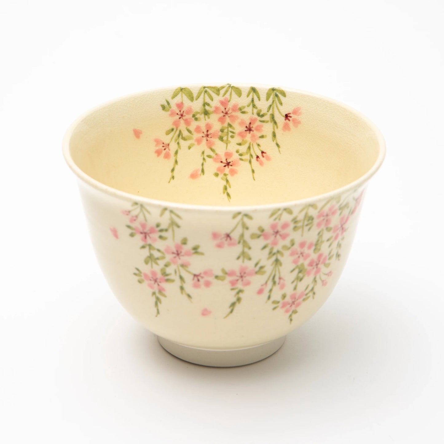 Gion Sakura Matcha Bowl by Tosen Kiln from Kyoto | omakase